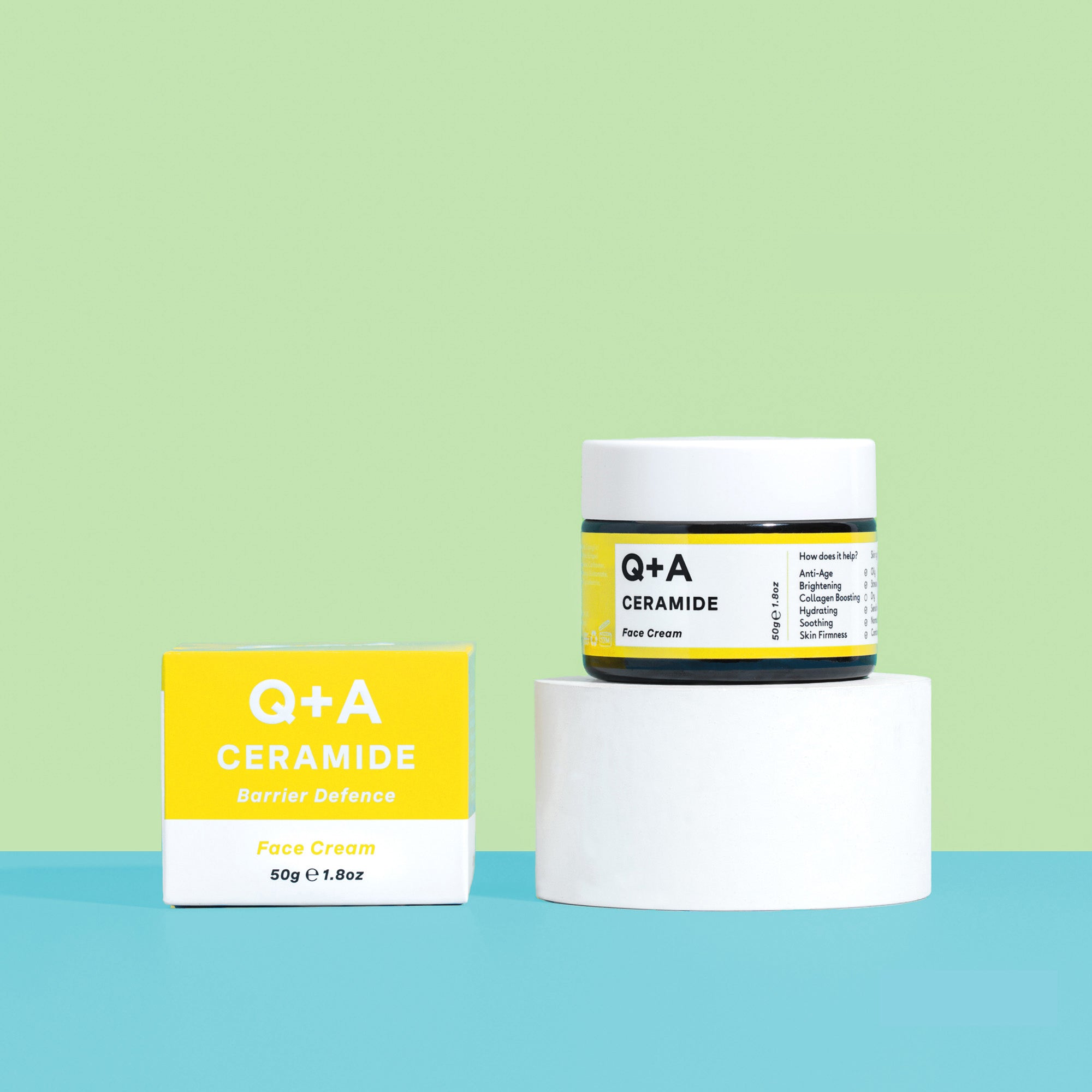 Ceramide Barrier Defence Face Cream | Q+A Skincare